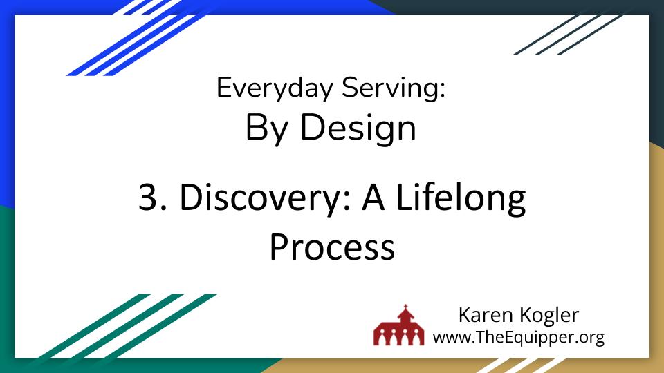 Slides, BD 3, Lifelong Process | The Equipper